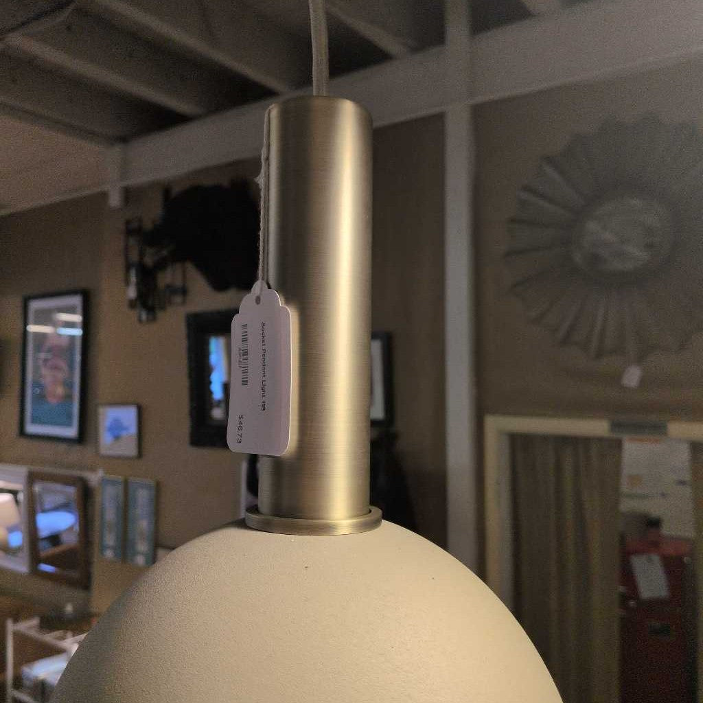 Socket Pendant Light – Ballard Consignment