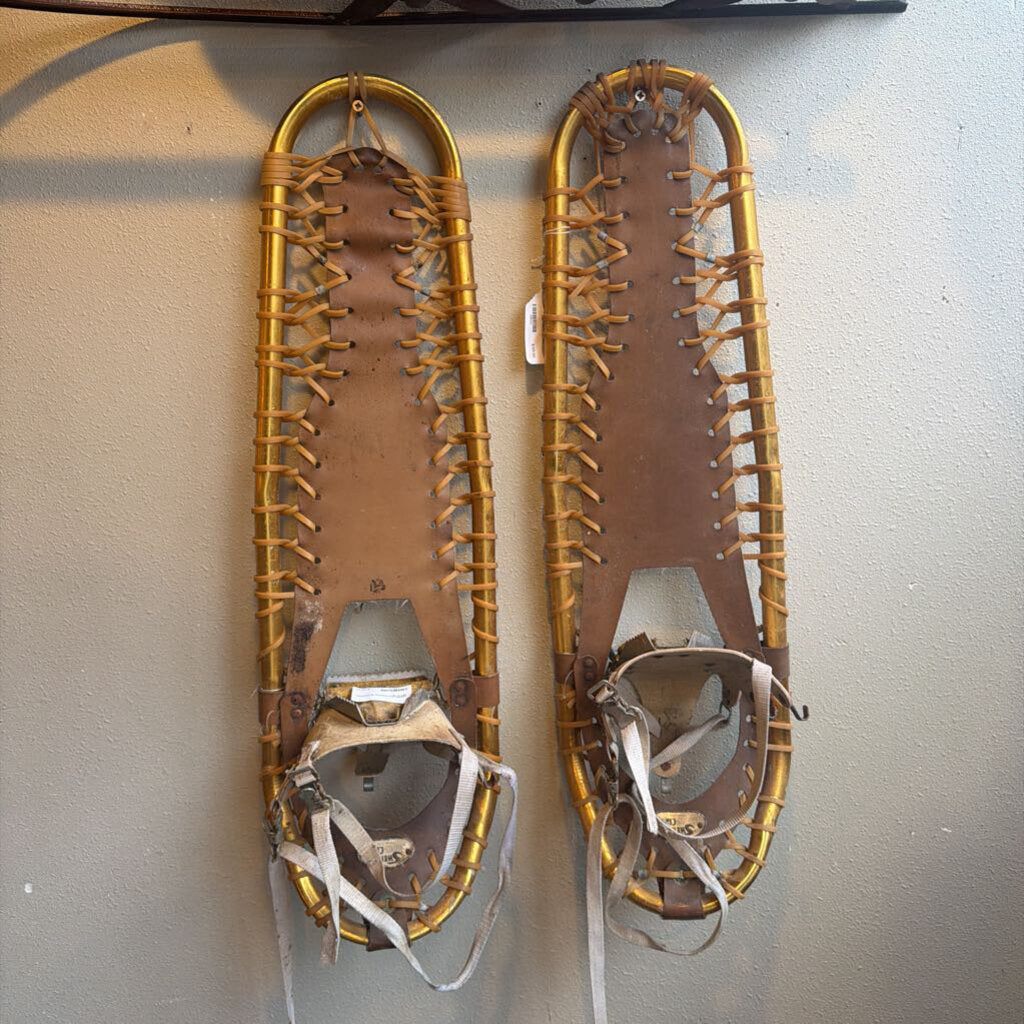 Leather and Rawhide Snowshoes SET/2 – Ballard Consignment