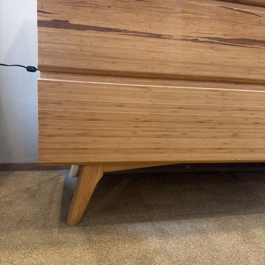 Azara Bamboo 6 Drawers Lowboy – Ballard Consignment