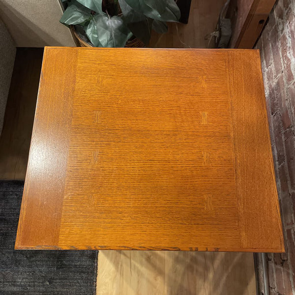 Mission Style Accent Table – Ballard Consignment