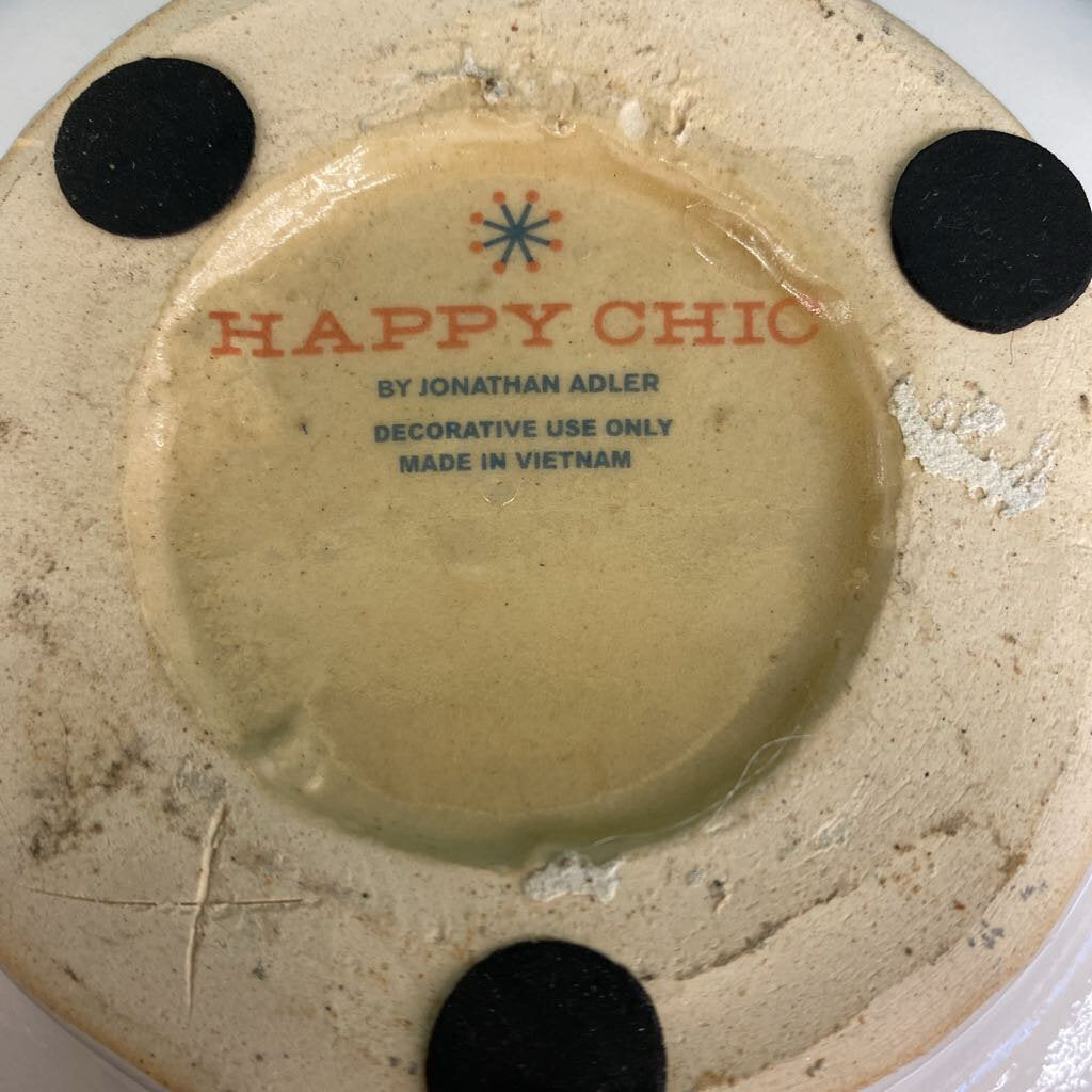 JONATHAN ADLER Chartreuse Vase – Ballard Consignment