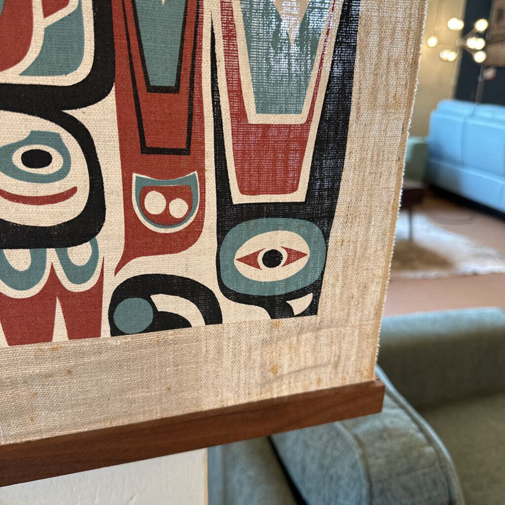 Mid Century Native Wall Hanging – Ballard Consignment