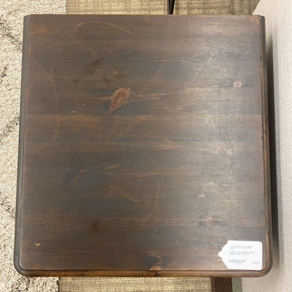 Antique Raised Panel Small Cabinet Side Table – Ballard Consignment